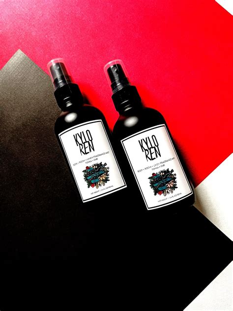 Fragrance Mist Kylo Ren 34 Fl Oz Tonka Oud Etsy New Zealand