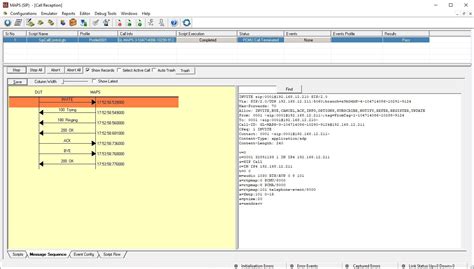 Maps™ Sip Protocol Emulator Generate And Receive Sip Signaling With Traffic