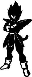 Vegeta Silhouette