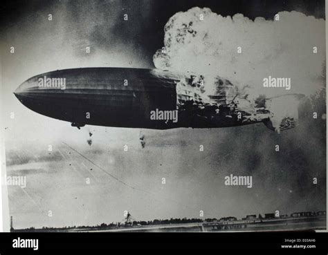 The Zeppelin Hindenburg Was A German Passenger Airship That Became