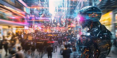 Exploring The Future Of Robot Consciousness In A Bustling Urban