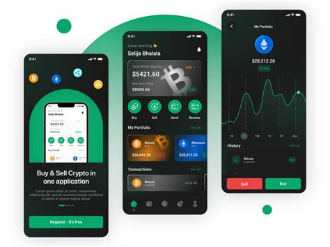 Crypto Wallet Mobile App UI UX Design Concept By Insightlancer On Dribbble Crypto Wallet Mobile App UI UX Design Concept By Insightlancer On Dribbble