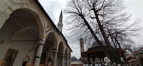 Sarajevo Bosnia And Herzegovina March 8 2020 Central Streets Of