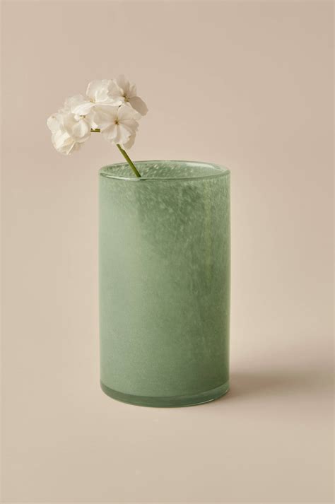 Andhome Vas Ruby Höjd 20 Cm Grön Vaser