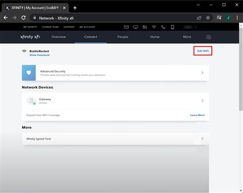 View My Comcast Account