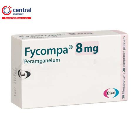 ChÍnh HÃng Thuốc Fycompa 8mg Eisai điều Trị Bệnh động Kinh Hiệu Quả