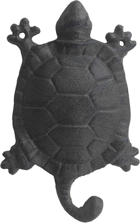 Neletao Cast Iron Hooks Cast Iron Sea Turtle Double Hook