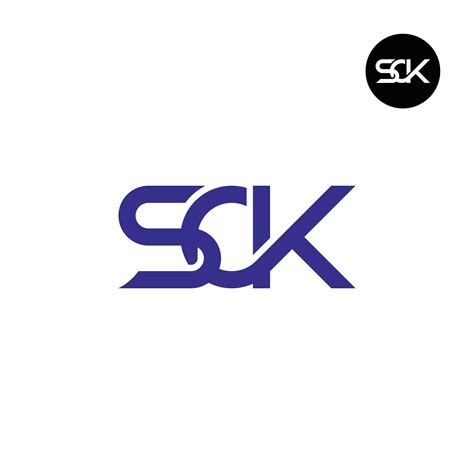 Letter Sck Monogram Logo Design 25752701 Vector Art At Vecteezy
