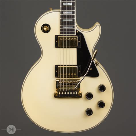 Gibson Guitars 1988 Les Paul Custom Alpine White With Kahler Use
