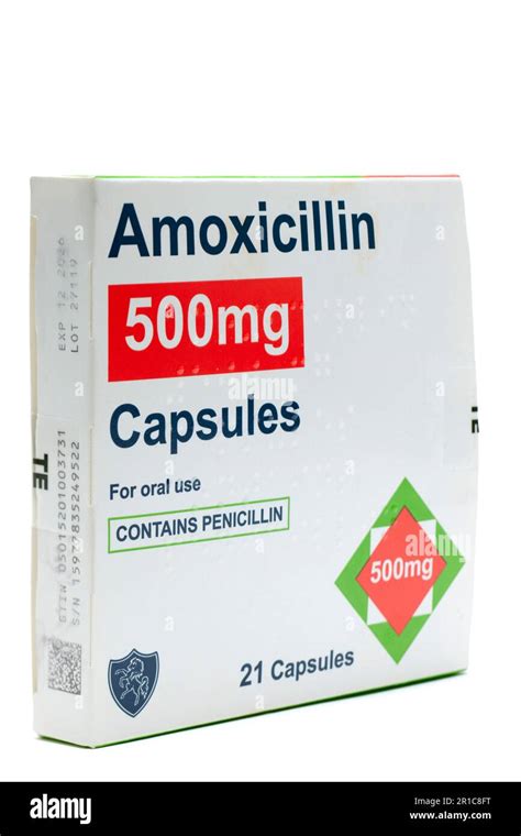 Amoxicillin 500mg Capsules Cut Out Stock Images And Pictures Alamy