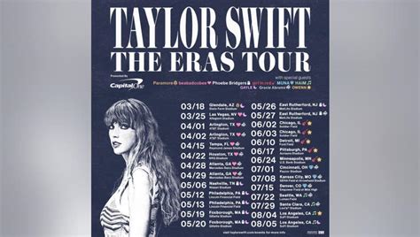 Taylor Swift Announces The Eras Tour Date For Detroit Fox 2 Detroit