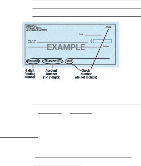 Direct Deposit Authorization Form In Word And Pdf Formats