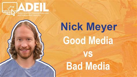 Adeil Nick Meyer Interview 1 A Day In The Life Good Media Vs Bad Media