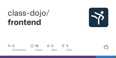 GitHub Class Dojo Frontend