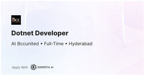 Dotnet Developer Job Hyderabad Mid Level