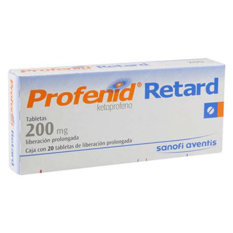 Compra Profenid Retard Keotprofeno 200 Mg Con 20 Tabletas En Prixz