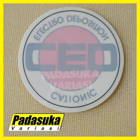 Jual Stiker Ced Asli Stiker Ced Mitsubishi Sticker Ced Canter Shopee