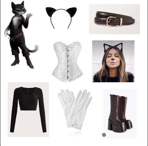 Cute Cat Costume And Accessories For Halloween 2023 Fantasias De