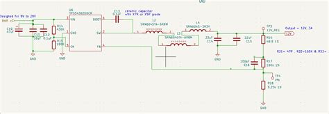 Tps54302 Circuitry For 12v Output Forum For Electronics