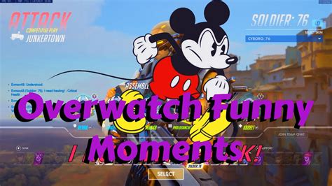 Mickey Mouse In Overwatch Youtube
