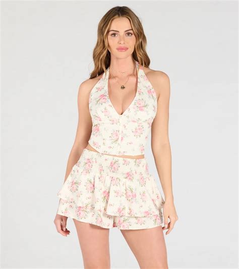 Halter Lace Tops And Windsor