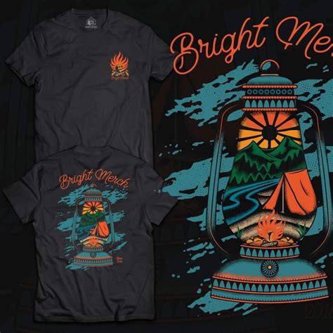 Bright Merch Camping ลายตะเกียง Shopee Thailand