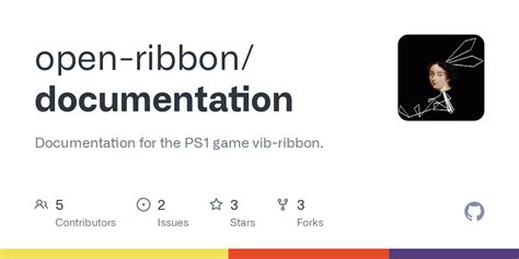 Github Open Ribbondocumentation Documentation For The Ps1 Game Vib
