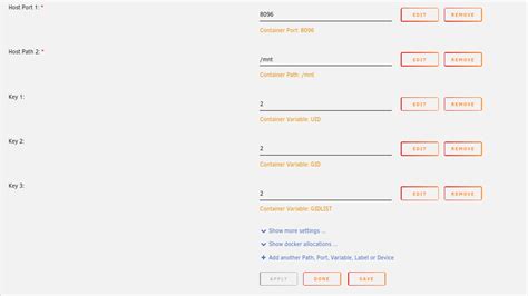 new emby docker docker containers unraid