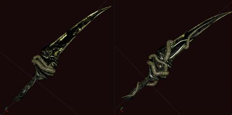 Sse Weapon Animation Miraaks Sword Анимация оружия Меч Мирака