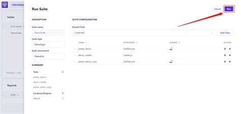test suites guide carrier