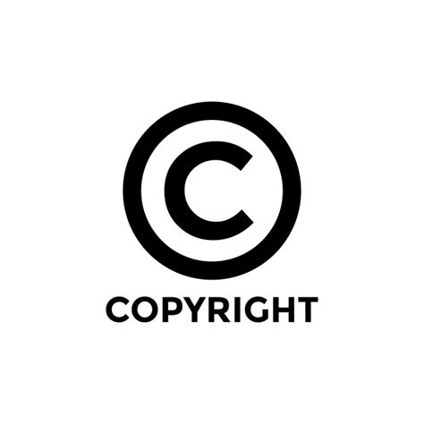 Copyright Symbol Vector At Collection Of Copyright