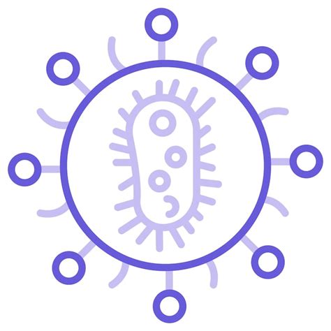 Premium Vector Bacterium Vector Illustration