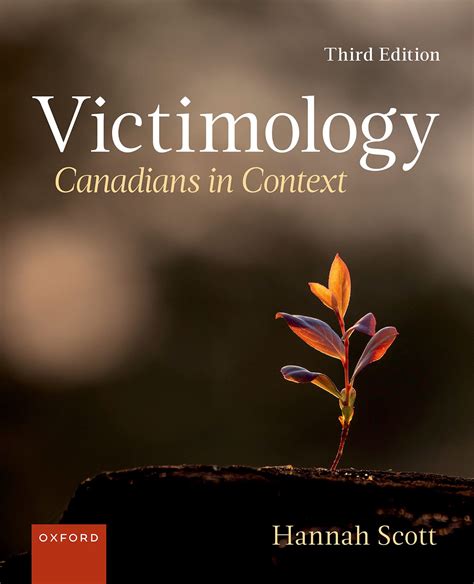 Victimology Canadians In Context 3e Instructor Resources Oxford