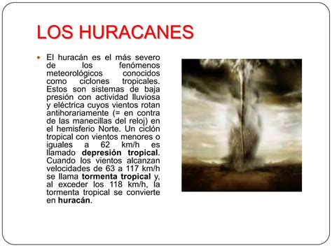 Los Huracanes Ppt