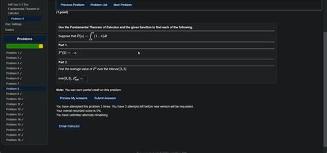 solved hw sec 5 3 the previous problem problem list next