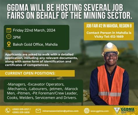 Join Us At The Ggdma Job Fairs In Mahdia
