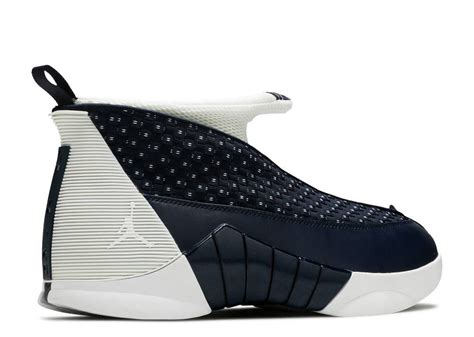 Air Jordan 15 Retro Obsidian 2017 White Metallic Silver 881429 400