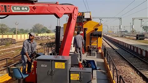Rbmv Machine Working Utv Machine In Railway Rbmv Machine In Railway