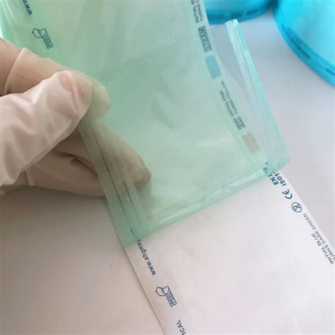 200m Medical Sterilization Reel Eo Steam Pouch Bag Gusseted