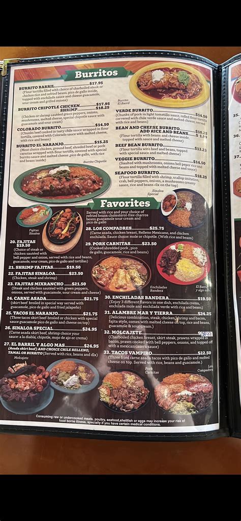 Sinaloa Mexican Restaurant Clarkston Wa