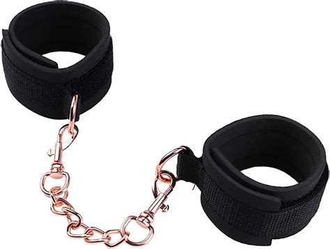 Amazon 手錠 アダルトグッズ 女性 男性 手枷 Sm 手錠 痛くない Sm 拘束具 アダルト手枷グッズ チェーン付き Smグッズ マジックテープで調節可能 ローズゴールド