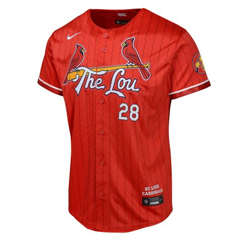 Youth St Louis Cardinals Nolan Arenado Nike Red 2024 City Connect