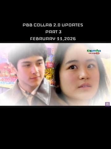 Pbb Collab 20 Updates Part 4 Tiktok