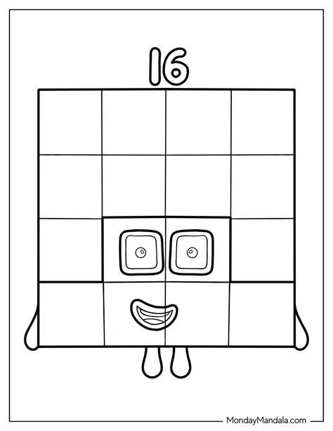 28 Numberblocks Coloring Pages Free Pdf Printables