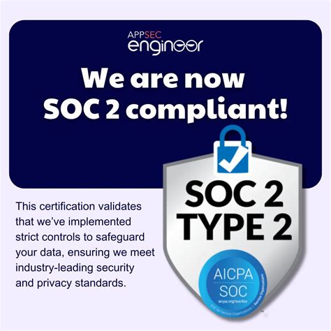Appsecengineer On Linkedin Soc2 Cybersecurity Compliance