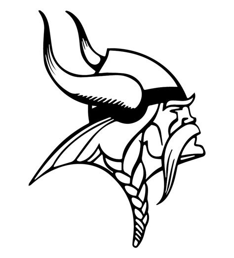 Free Vikings Logo Black And White Download Free Vikings Logo Black And