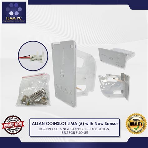 Allan Coinslot Lima 5 With New Sensor Accept Old And New Coinslot S