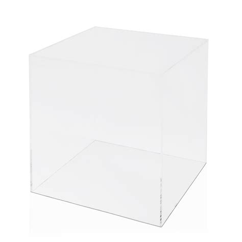 Clear Plexi Cube Pedestal Gil And Roy Props