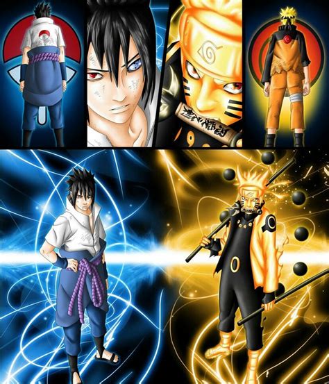 Uzumaki And Uchiha Naruto Shippuden Anime Naruto Uzumaki Art Naruto