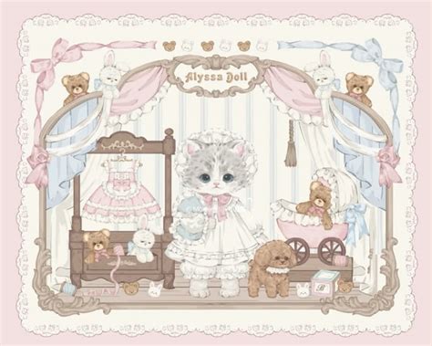Cute Kawaii Coquette Dollette Doll Art